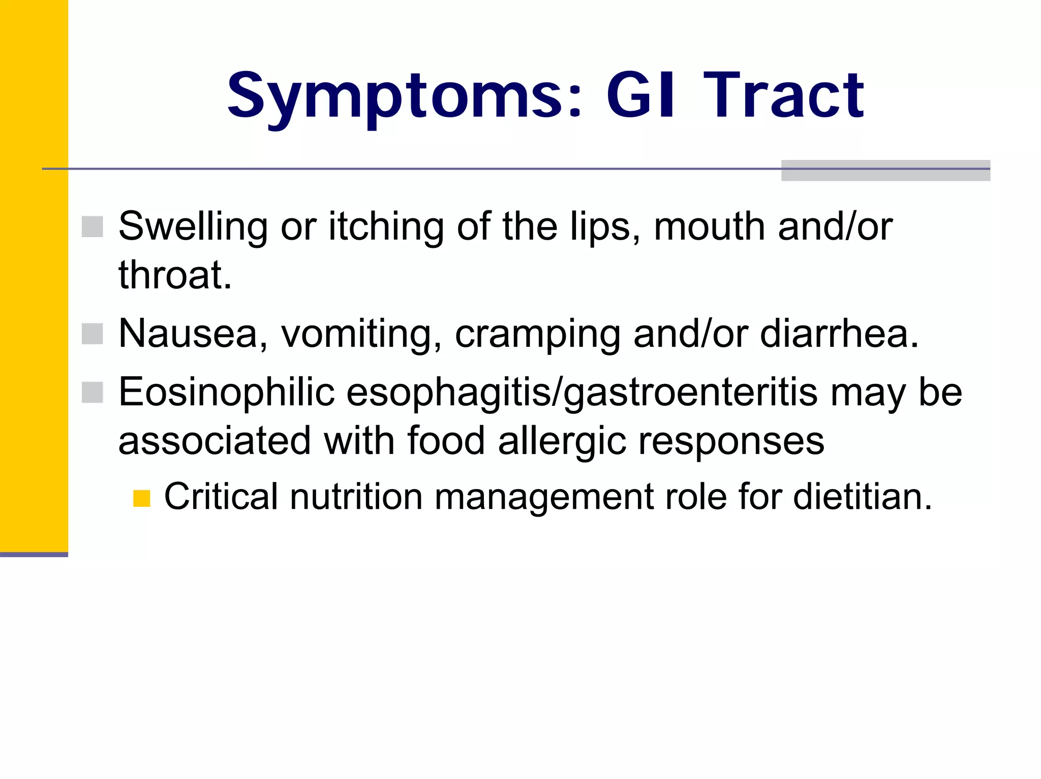 Module 5: Food Allergies and Intolerances | PDF