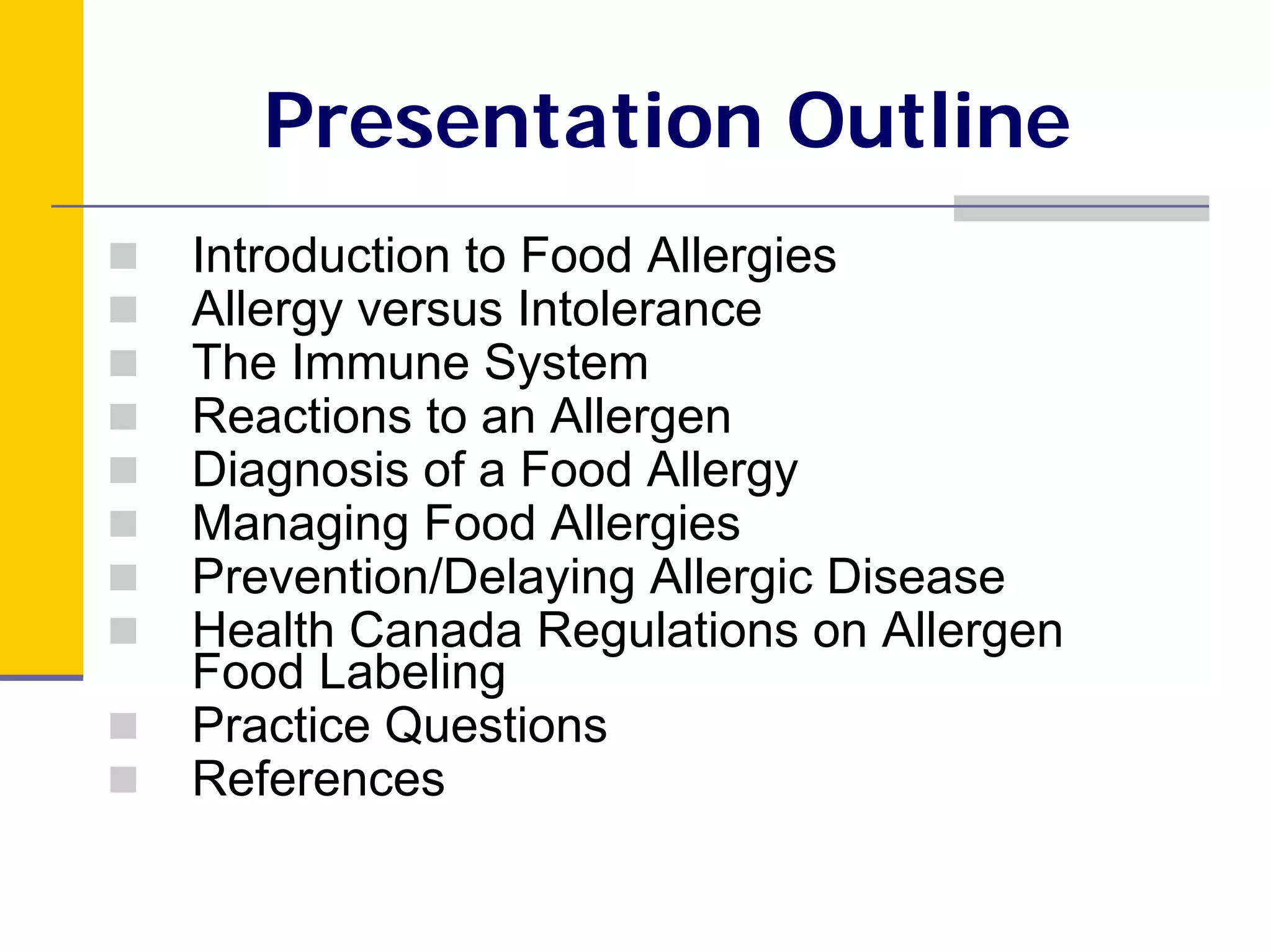 Module 5: Food Allergies and Intolerances | PDF | Allergies | Diseases ...