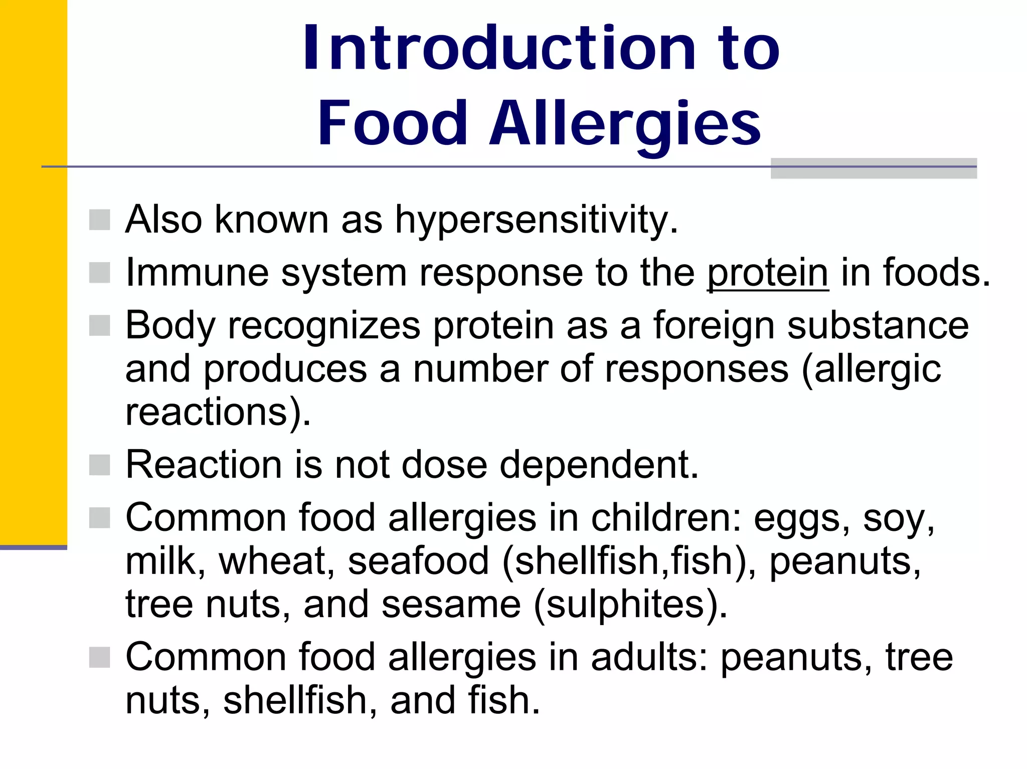 Module 5: Food Allergies and Intolerances | PDF | Allergies | Diseases ...