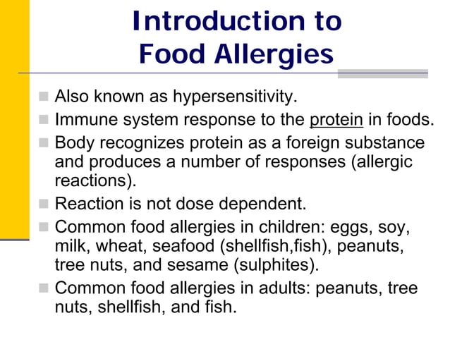 Module 5: Food Allergies and Intolerances | PDF | Allergies | Diseases ...