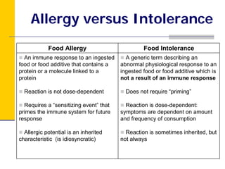 Module 5: Food Allergies and Intolerances | PDF
