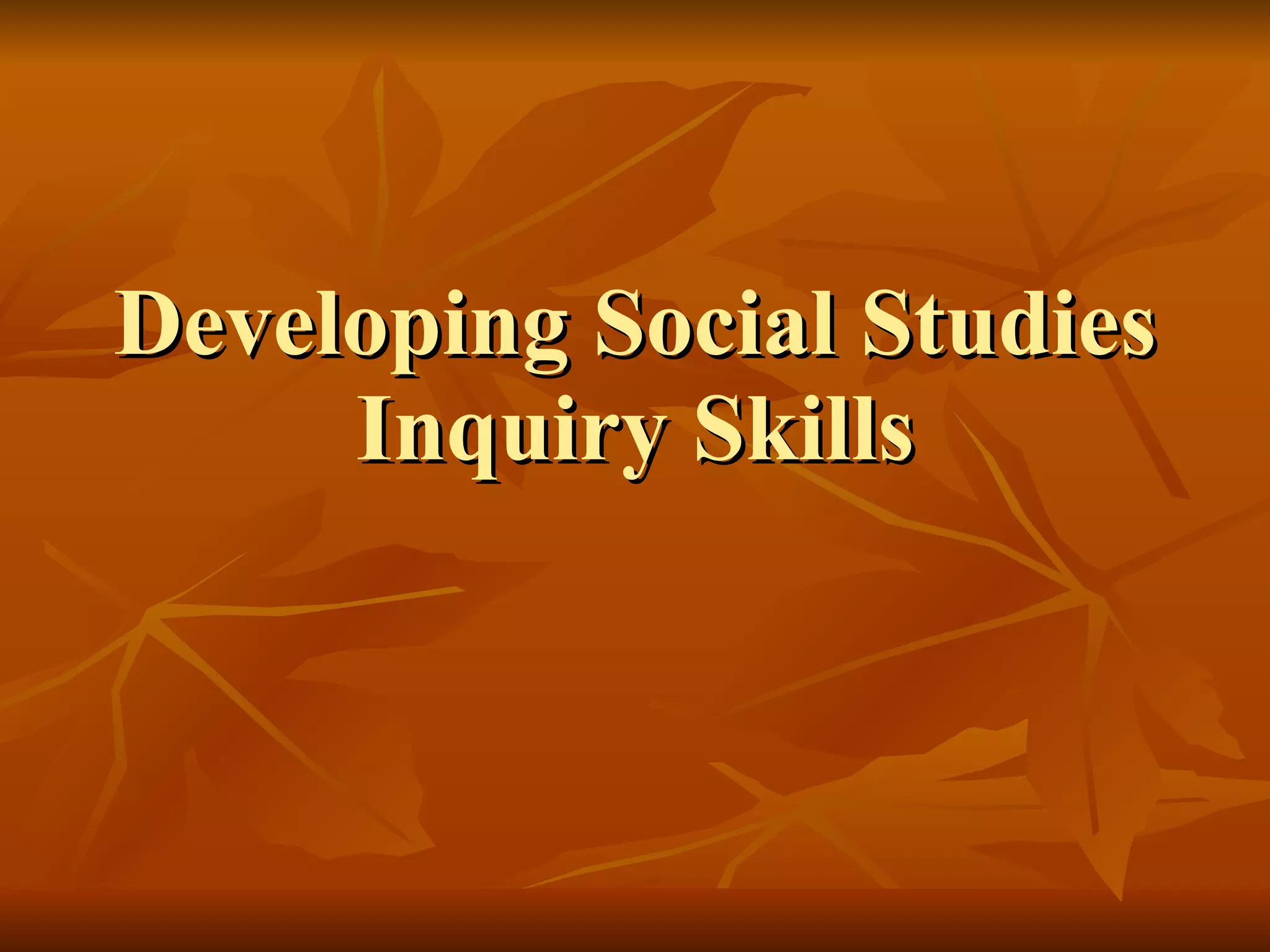 Module 5 Engaging Students in Learning – Promoting Reflective Inquiry | PPT