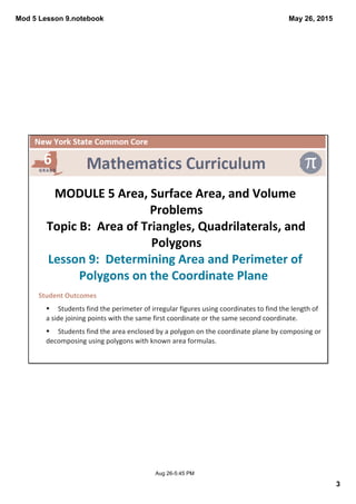 Mod 5 lesson 9 | PDF