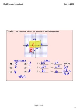 Mod 5 lesson 9 | PDF
