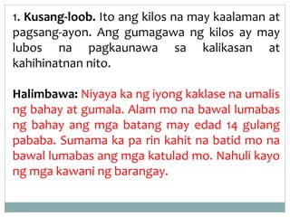PAGSUSURI NG MAKATAONG KILOS.pptx