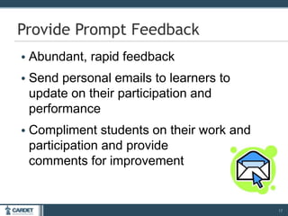 Overview of Online Teaching and Learning | PPT