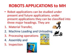 Mod 5 robotics | PPTX | Robotics | Technology & Computing