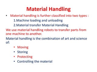 Mod 5 robotics | PPTX | Robotics | Technology & Computing