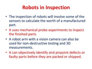 Mod 5 robotics | PPTX | Robotics | Technology & Computing