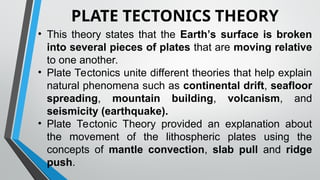 Seafloor spreading is a geological process where tectonic plates ...