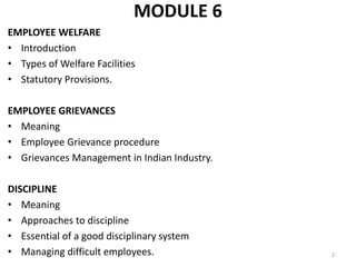 Employee Welfare | PPT