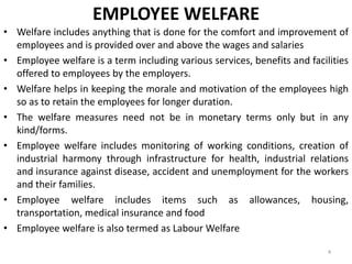 Employee Welfare | PPT