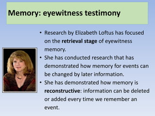Mod 6 eyewitness testimony | PPTX