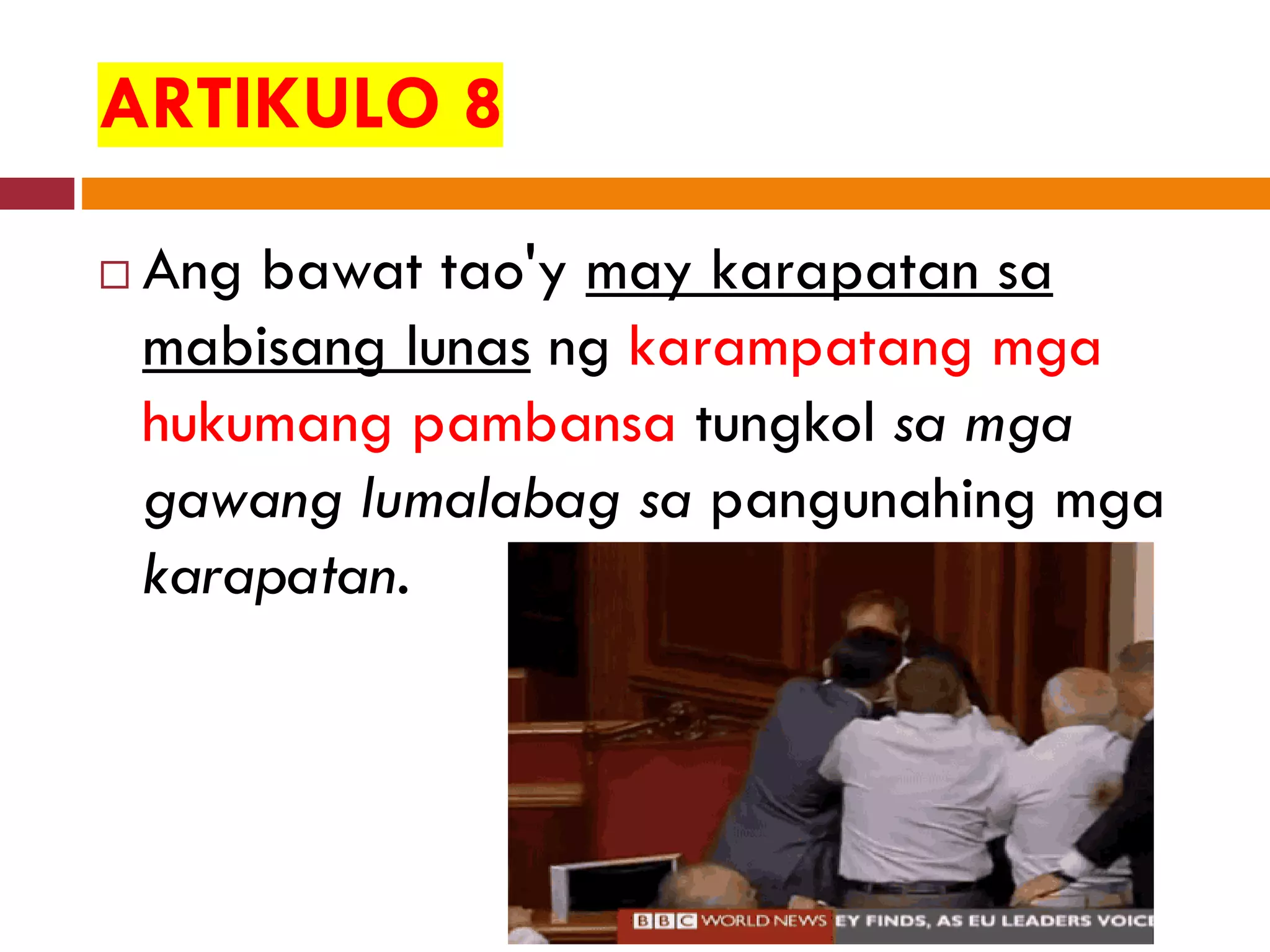 Karapatan at Tungkulin | PDF