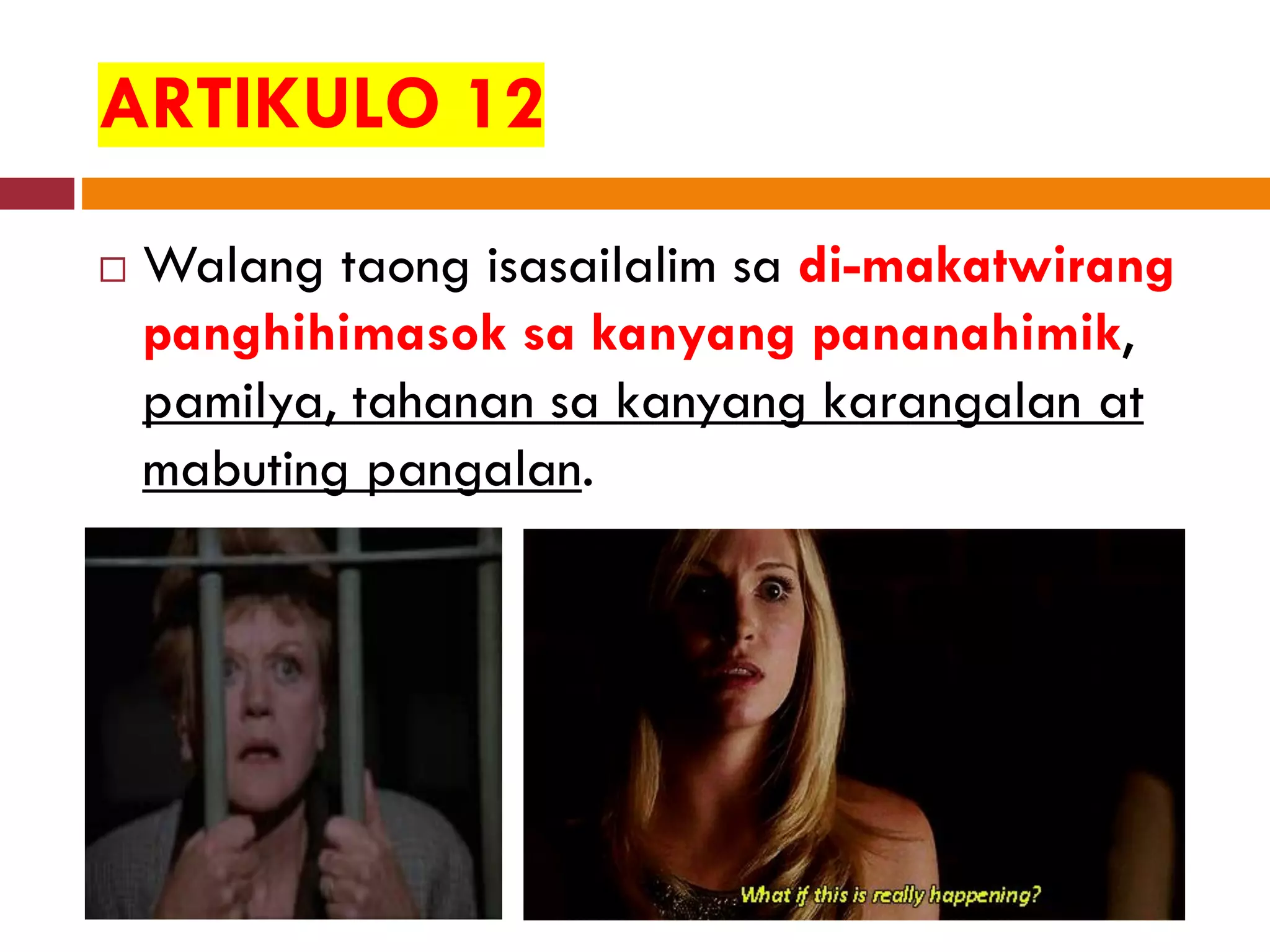 Karapatan at Tungkulin | PDF