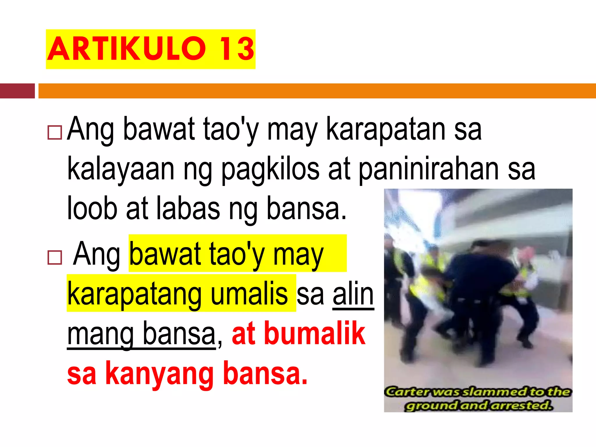 Karapatan at Tungkulin | PDF