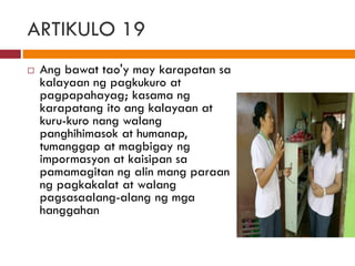 Karapatan at Tungkulin | PDF