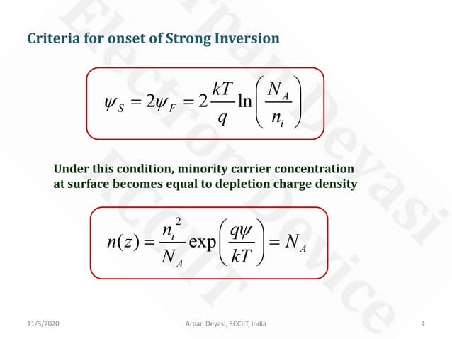 C-V characteristics of MOS Capacitor | PDF