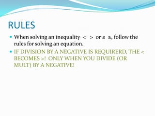 Mod 6 top3solveand graph inequalities | PPTX