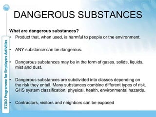 dangerous substances | PPT