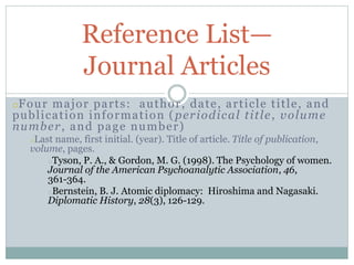 RESEARCH MOD 7a -APA CITATION METHODS.ppt