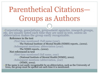 RESEARCH MOD 7a -APA CITATION METHODS.ppt