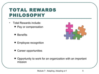 Mod 7 designing a total reward plans | PPT
