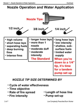 Mod 7 nozzle operation | PPT