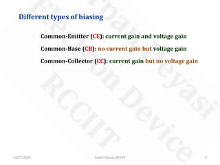 Various configurations in BJT | PDF