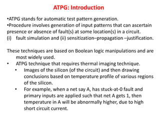 Introduction to Automatic Test Pattern Generation | PDF