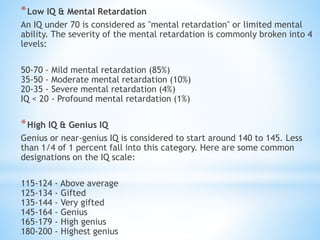 General guidelines for intellectual and developmental disabilities | PPTX