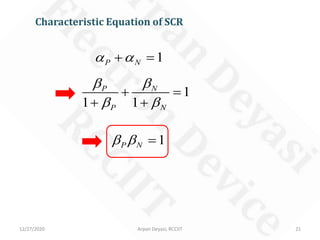 Shockley Diode & SCR | PPT