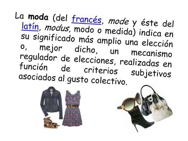 Moda | PPTX