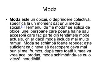 Moda | PPT