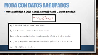 La Moda estadística | PPTX