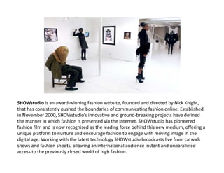 Moda Cinema: Fashion Through Films | PPT