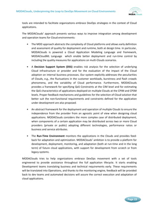 MODAClouds - Underpinning the Leap to DevOps Movement on Clouds ...