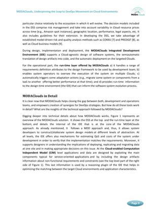 MODAClouds - Underpinning the Leap to DevOps Movement on Clouds ...