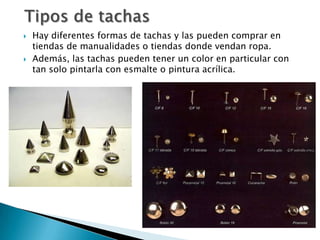Moda de las tachas | PPTX