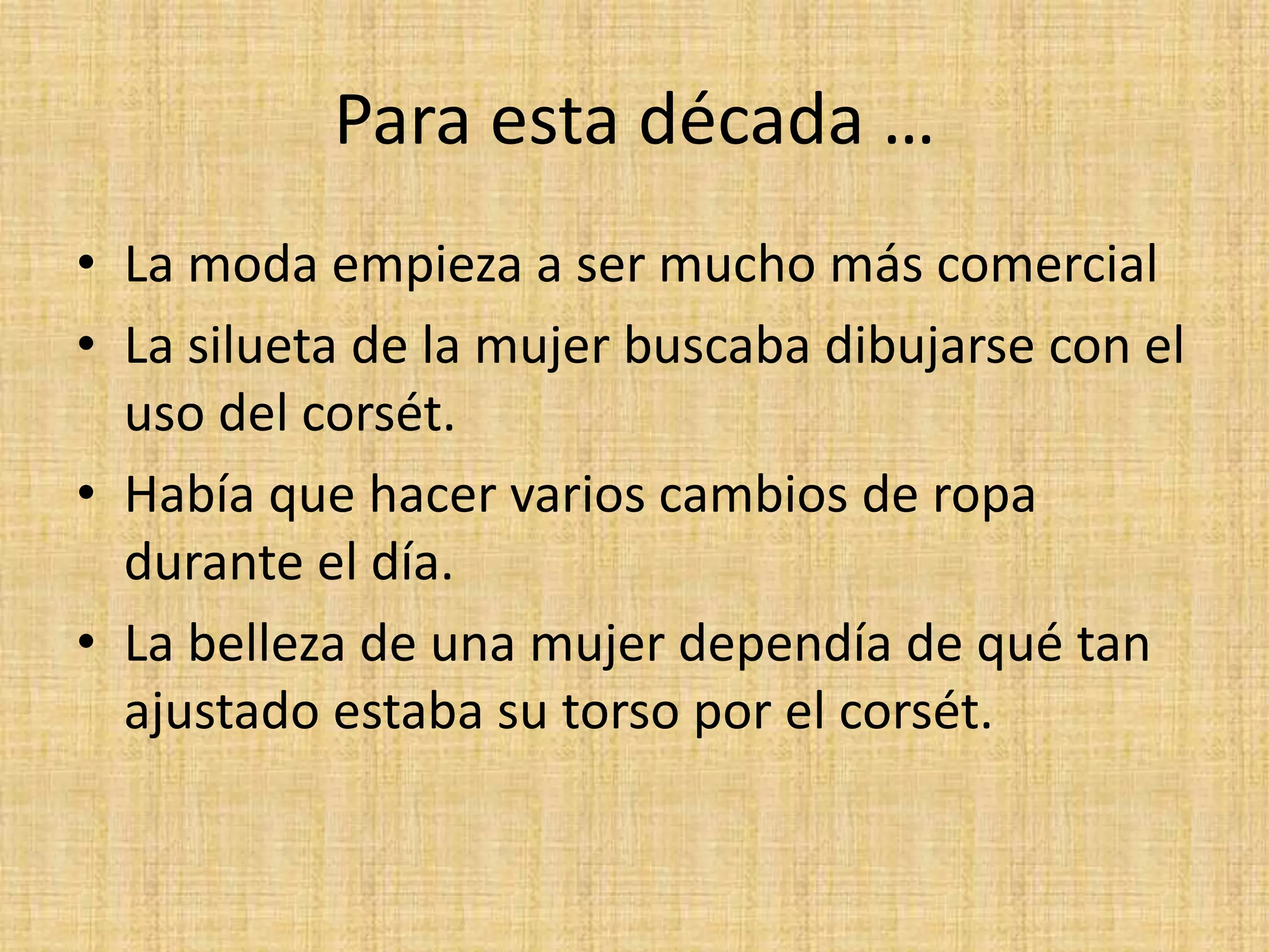 Moda en el siglo xx | PPT