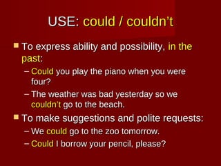 Modal verbs | PPT