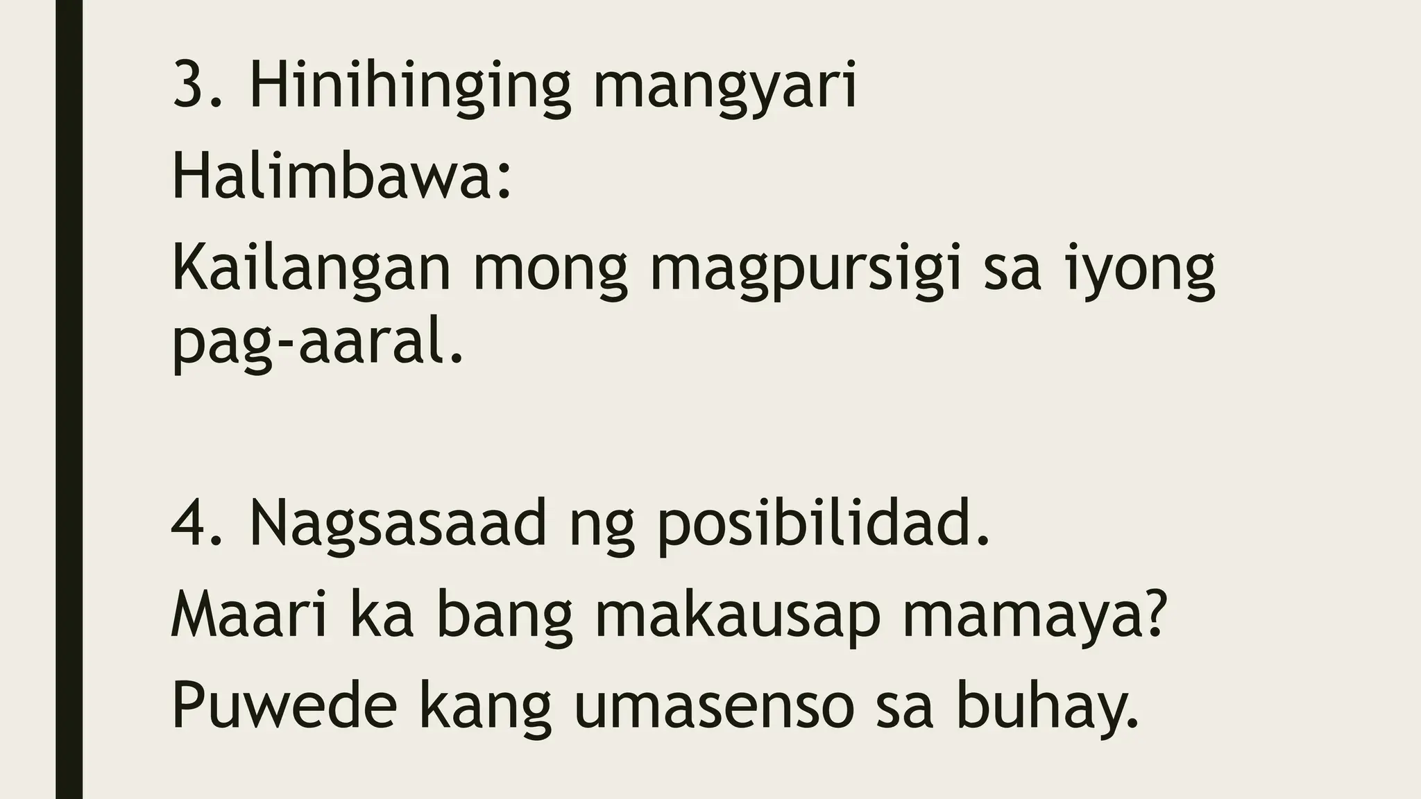 Modal aralin sa Filipino 9.................. | PPTX