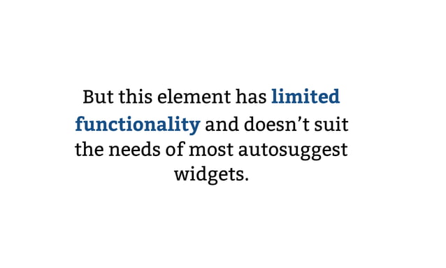 Creating accessible modals and autocompletes | PPT Creating accessible modals and autocompletes | PPT