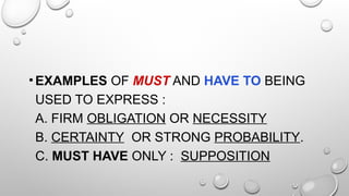 modal verb expressing permission ppt_pptx | PPTX