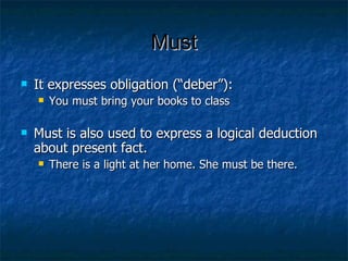 Modal verbs | PPT