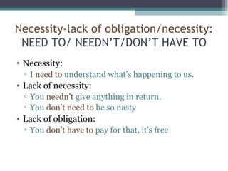 Modal Verbs | PPS | Dental Health | Diseases and Conditions