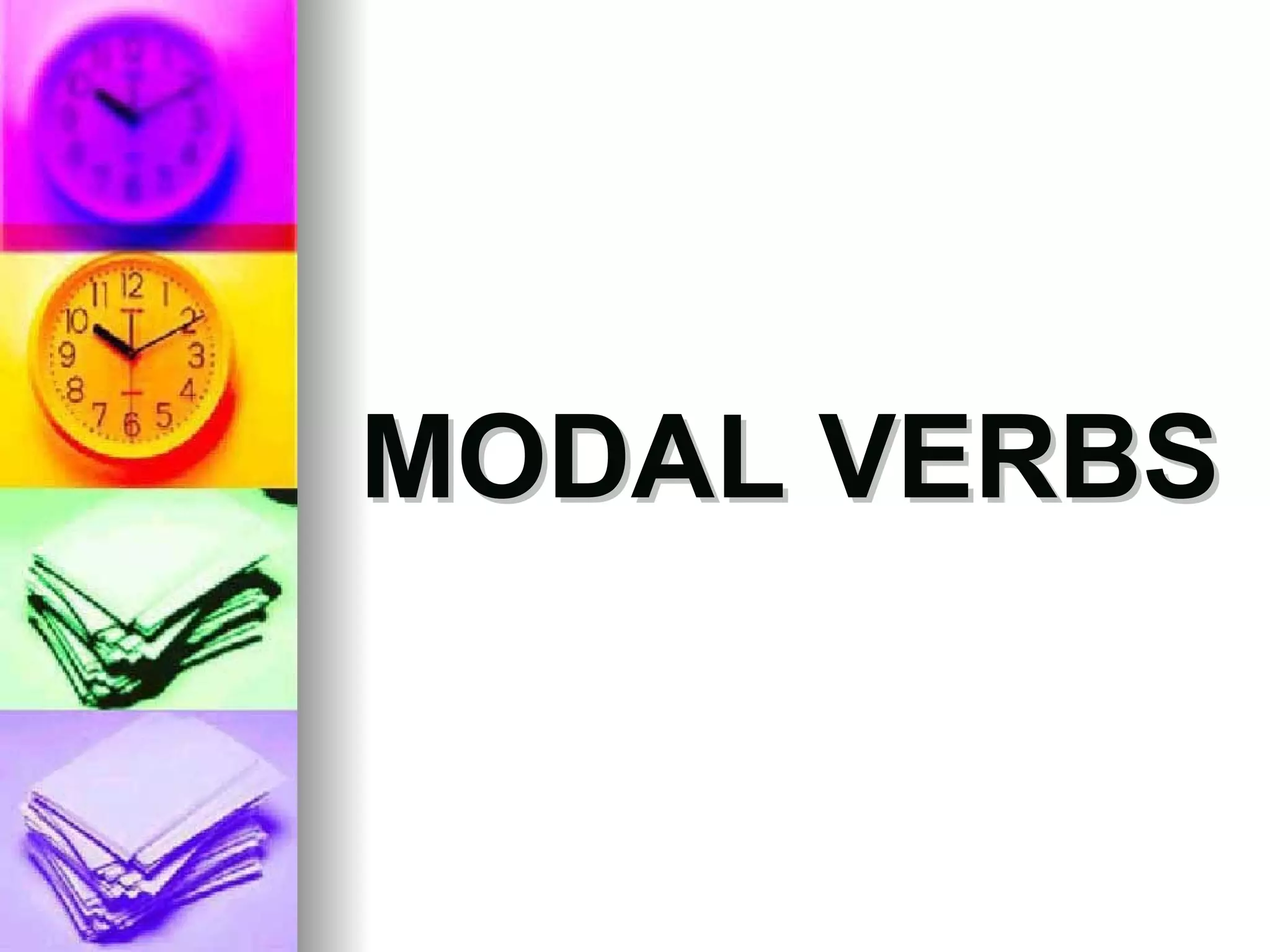 Modal Verbs | PPT