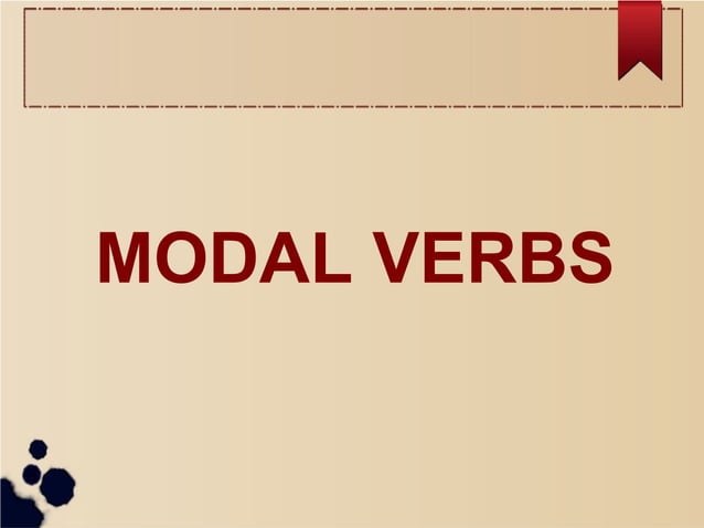 Modal verbs | PPT
