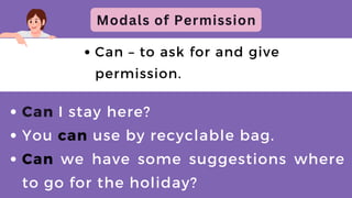 MODAL-VERBS.pdf for grade 9 students in juniro hoigh school | PDF