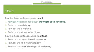 modal-verbs - verbos modales en inglés . | PPTX